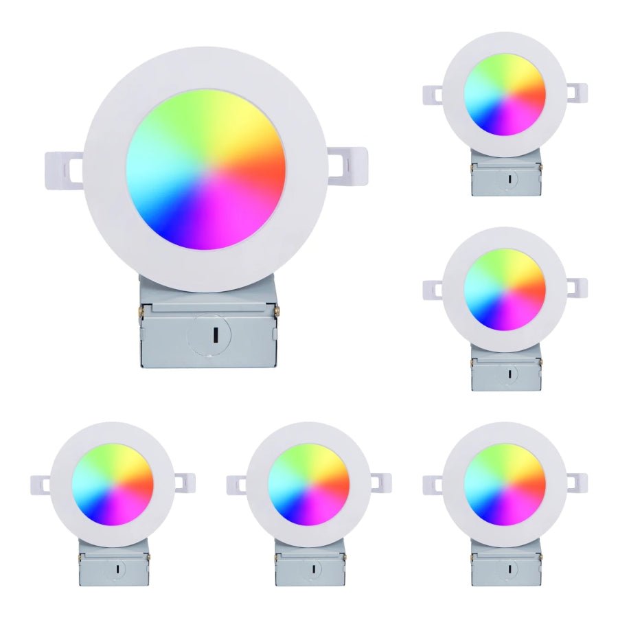 9W 4-Inch RGB LED Downlight | PatelLED – Patel LED